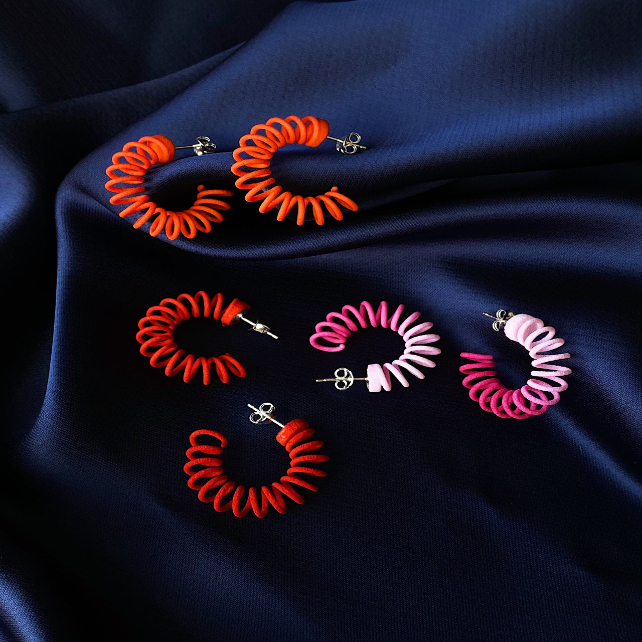 Spring Hoops - Pink Ombre | Eve Balashova | Lily Luna Edinburgh