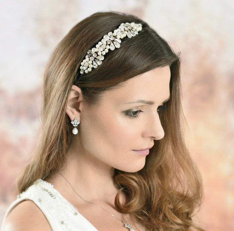Doreen Handmade Vintage Inspired Side Headpiece | Handmade Bridal ...