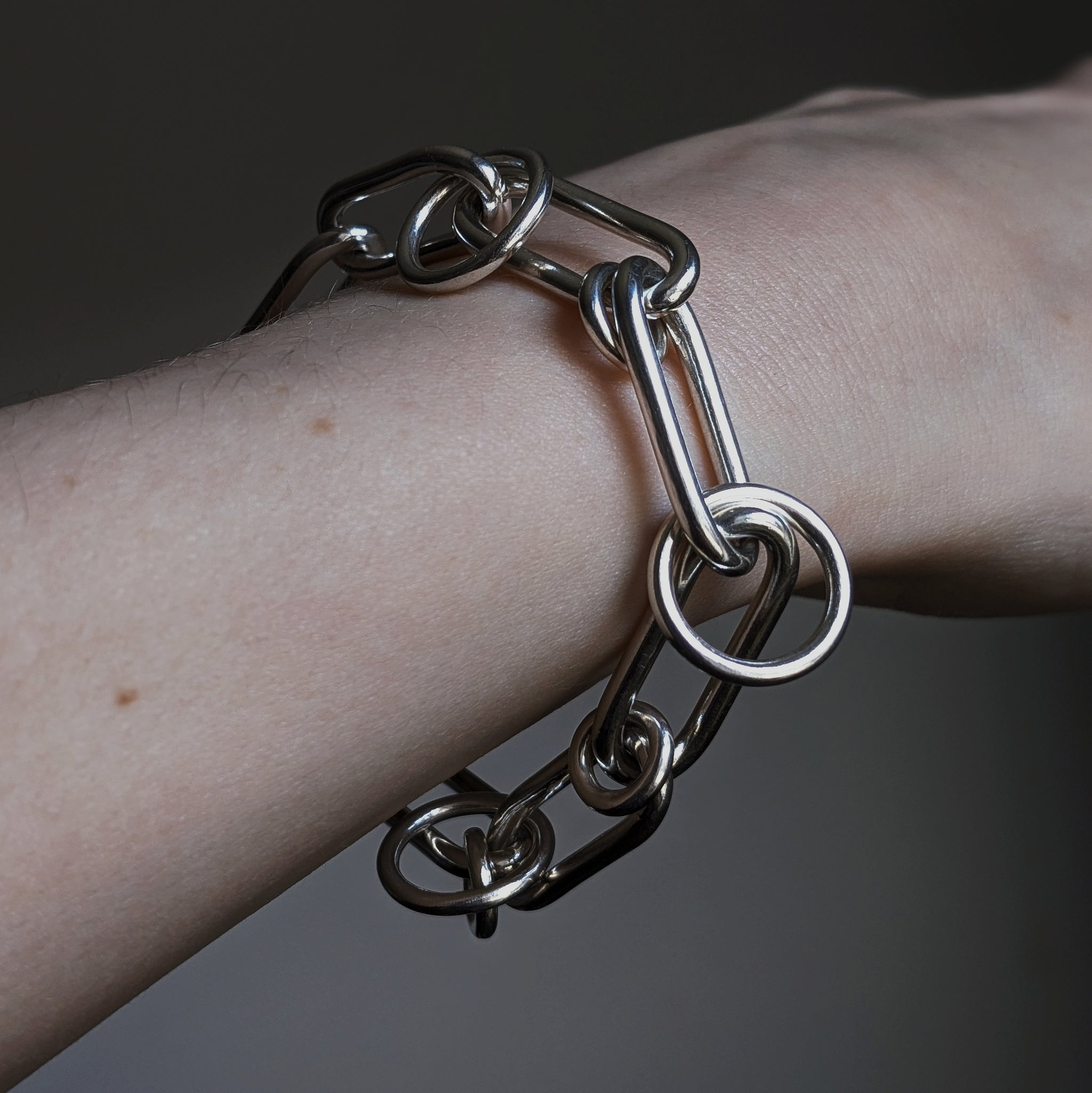 Industrial Bracelet | Recycled Sterling Silver | Gender Neutral ...