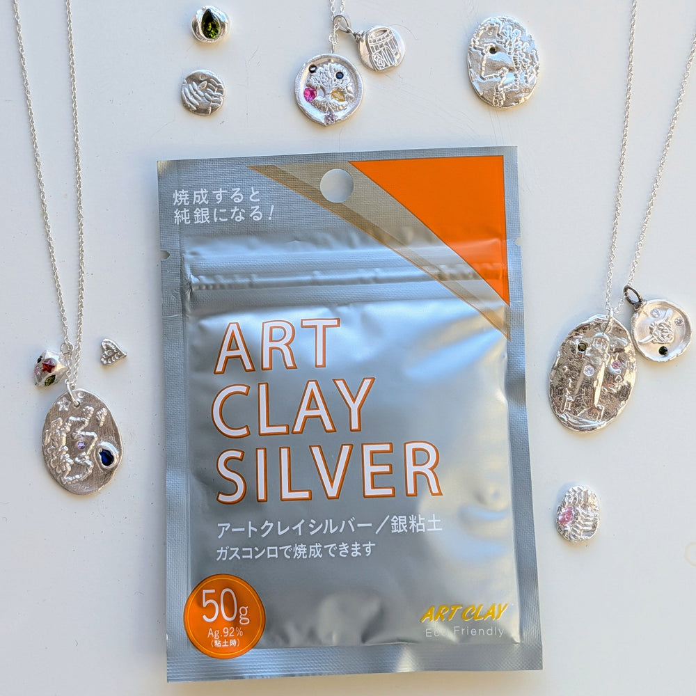 Silver Clay Necklace Making Workshop | Silver Jewellery Making Workshop ...